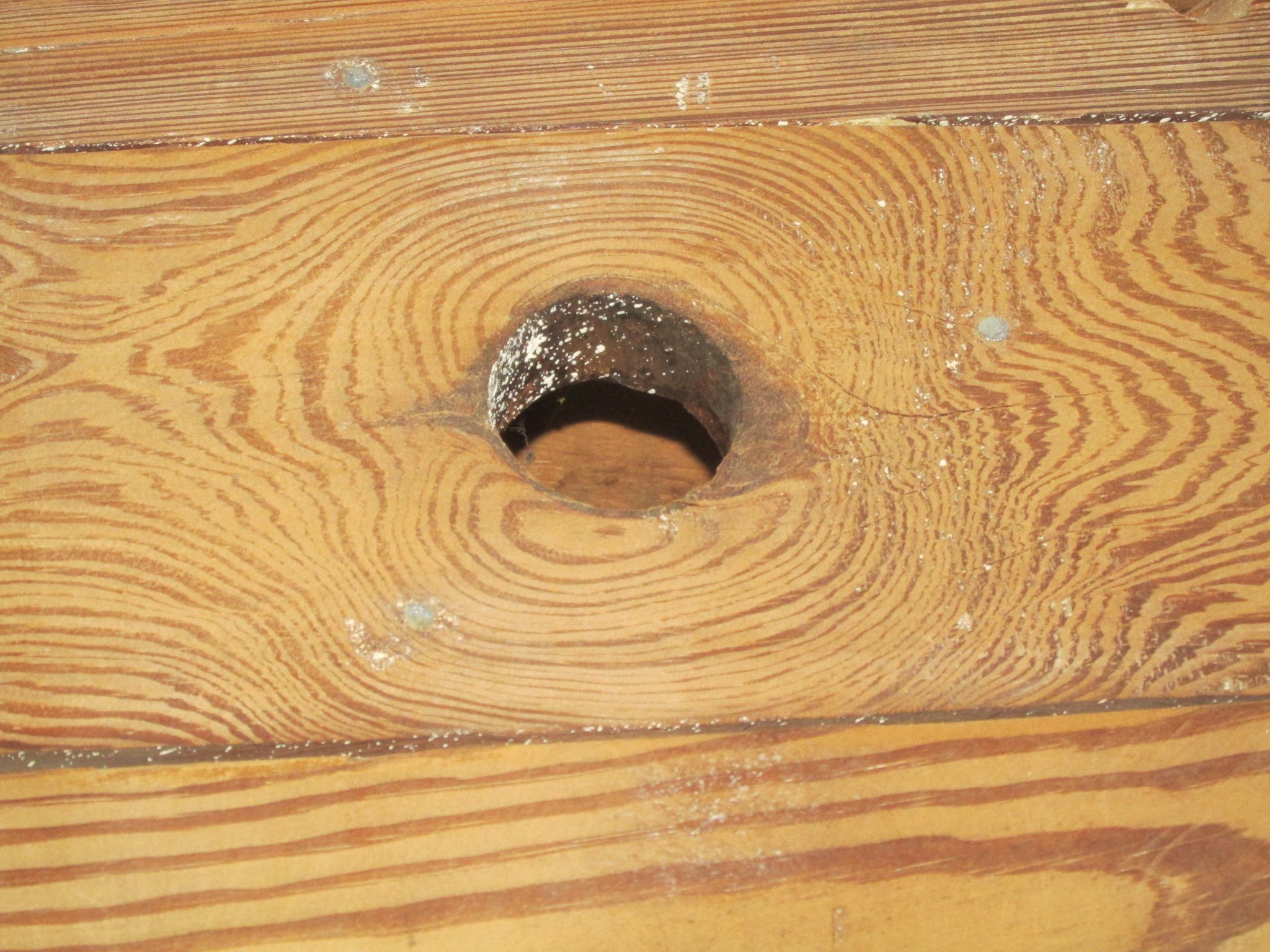 How to Make Wood Knot Hole Plugs - Country Life Charm Blog