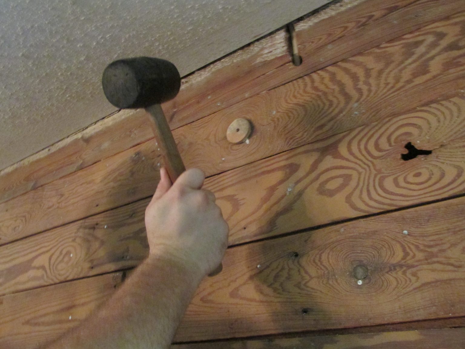 How to Make Wood Knot Hole Plugs - Country Life Charm Blog