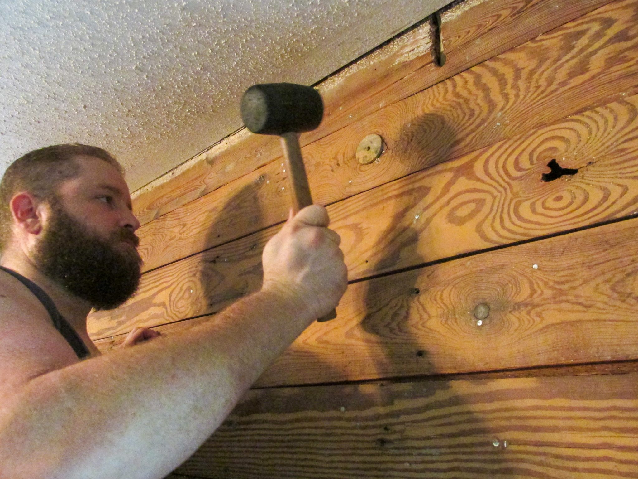 How to Make Wood Knot Hole Plugs - Country Life Charm Blog